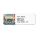 Japanese Waves Naruto Whirlpool Artwork Label | Zazzle