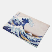 Japanese Waves Welcome Mat | Zazzle