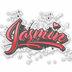 Jazmin In Graffiti Letters