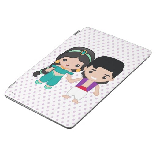 Jasmine and Aladdin Emoji iPad Air Cover | Zazzle