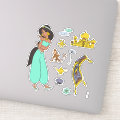 Jasmine Icons Sticker | Zazzle