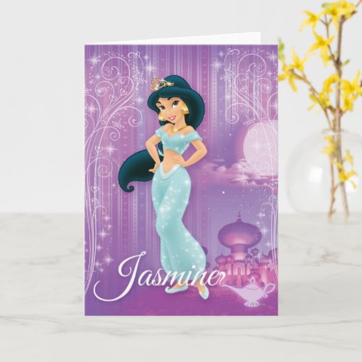 Jasmine Princess Card | Zazzle