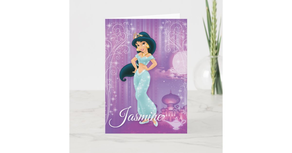 Jasmine Princess Card | Zazzle
