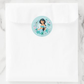 Jasmine - Princess Jasmine Classic Round Sticker | Zazzle