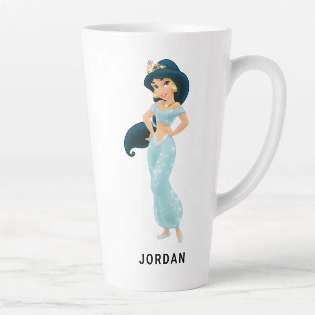 Jasmine Princess Latte Mug | Zazzle