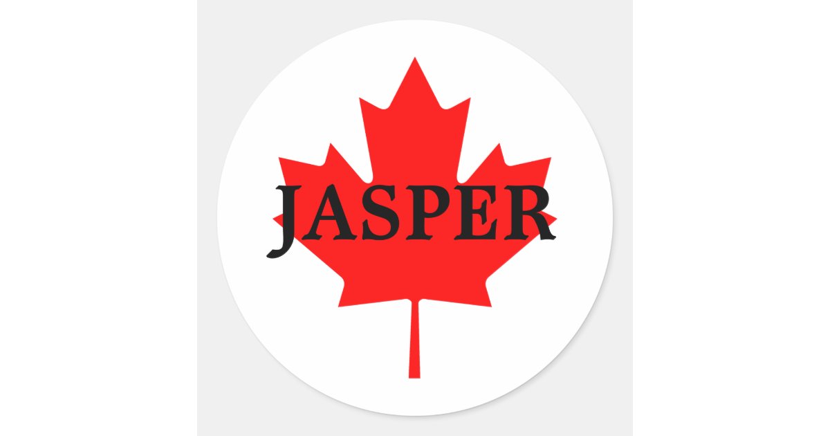 JASPER CLASSIC ROUND STICKER | Zazzle