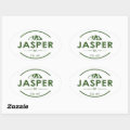Jasper National Park Oval Sticker | Zazzle