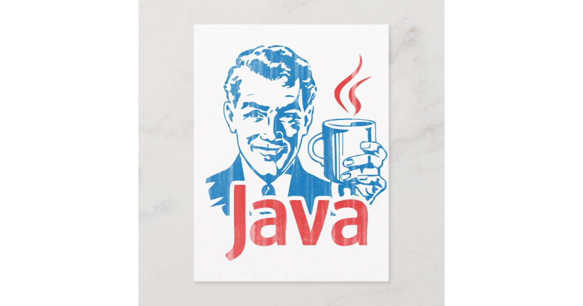 Java Programmer Gift Postcard | Zazzle