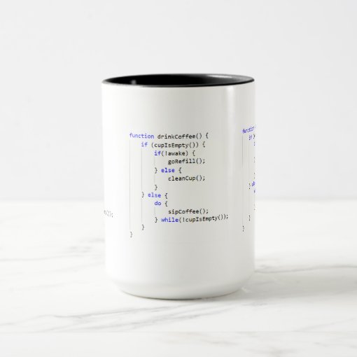 JavaScript Drink Coffee Mug | Zazzle