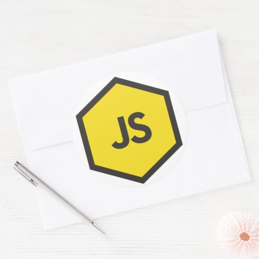 Javascript Sticker -js stickers | Zazzle