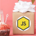 Javascript Sticker -js stickers | Zazzle