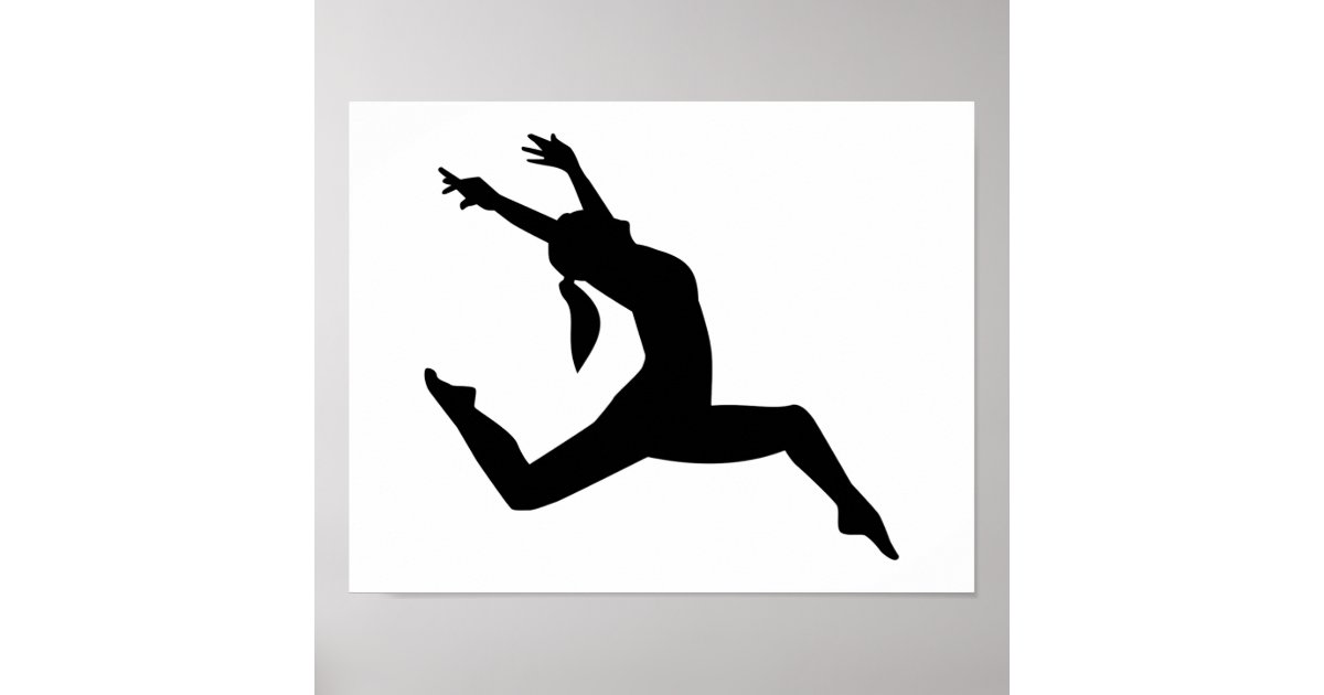Jazz dancer poster | Zazzle