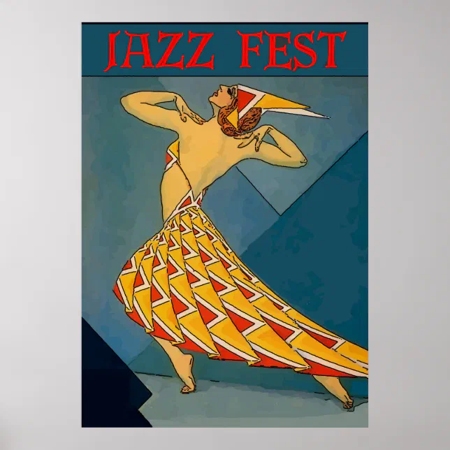 Jazz Fest Poster | Zazzle