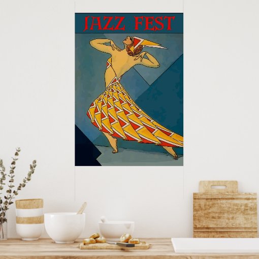 Jazz Fest Poster | Zazzle