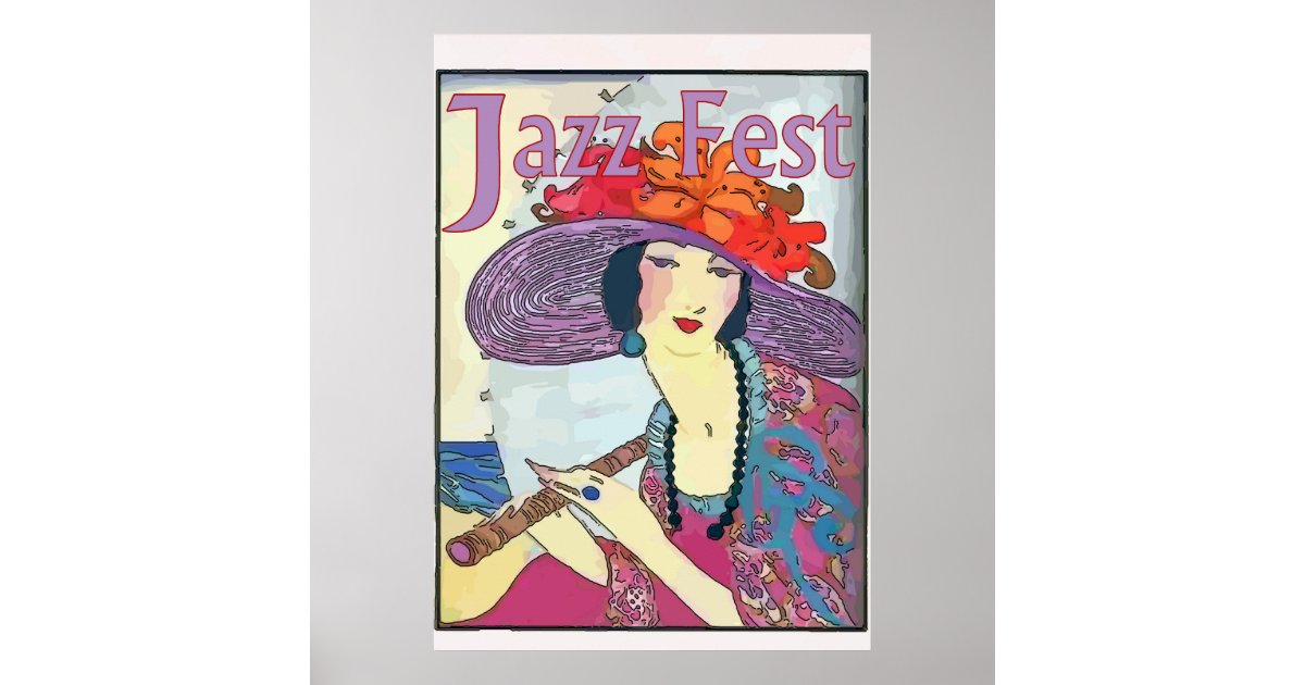 Jazz Fest Poster | Zazzle