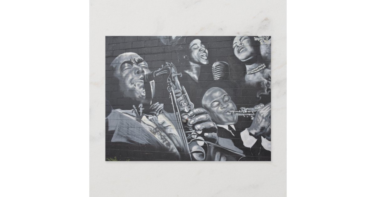 Jazz Legends (Detroit, MI) Postcard | Zazzle