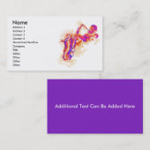 Jazz Man Saxophone Business Card | Zazzle
