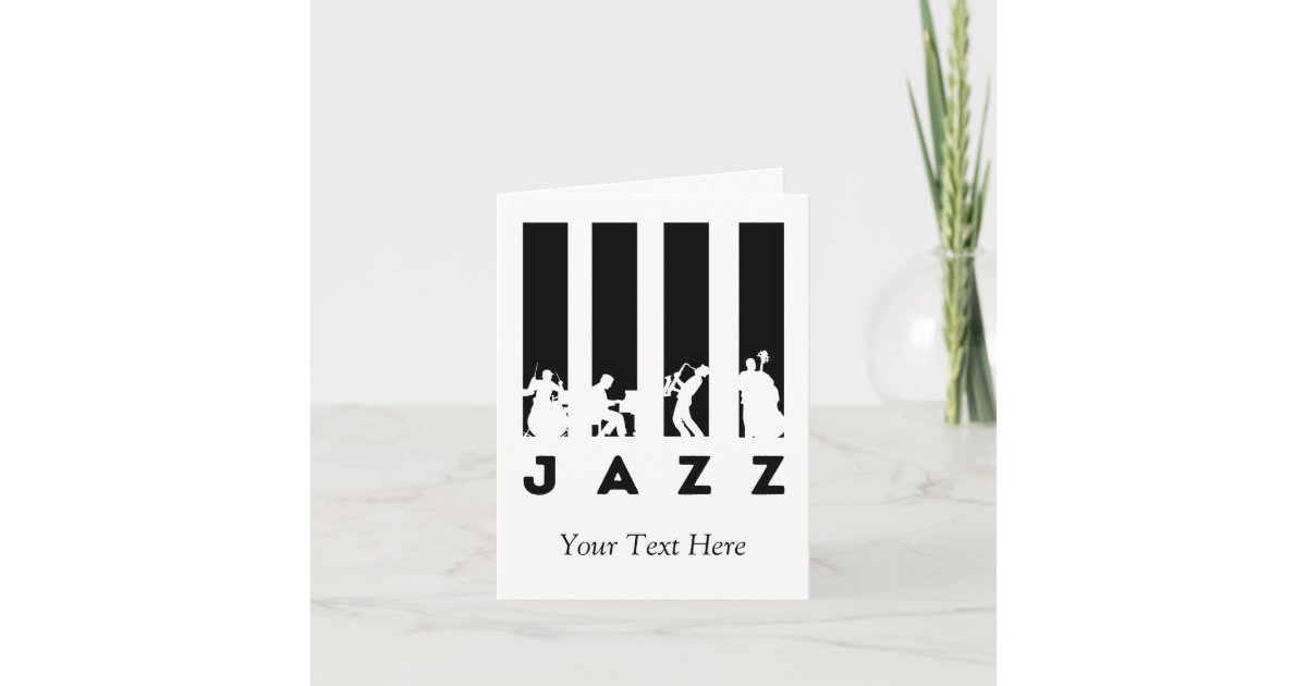 Jazz Music concert personalized Invitation | Zazzle