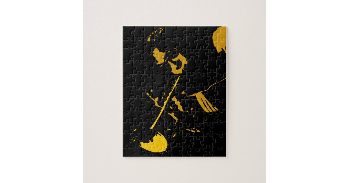 Jazz Musician Jigsaw Puzzle | Zazzle