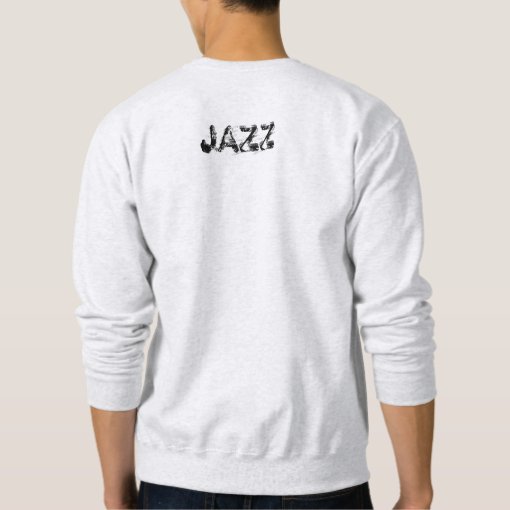 Jazz Musicians Retro Music Vintage Illustration Sweatshirt | Zazzle