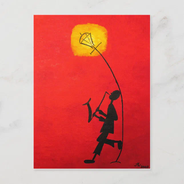 Jazz Postcard | Zazzle