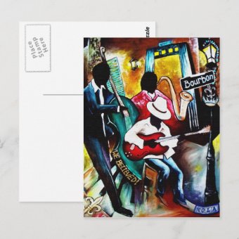 jazz purse.jpg postcard | Zazzle