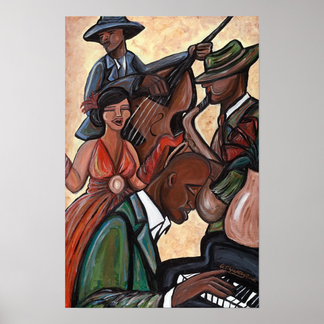Jazz Quartet Poster | Zazzle