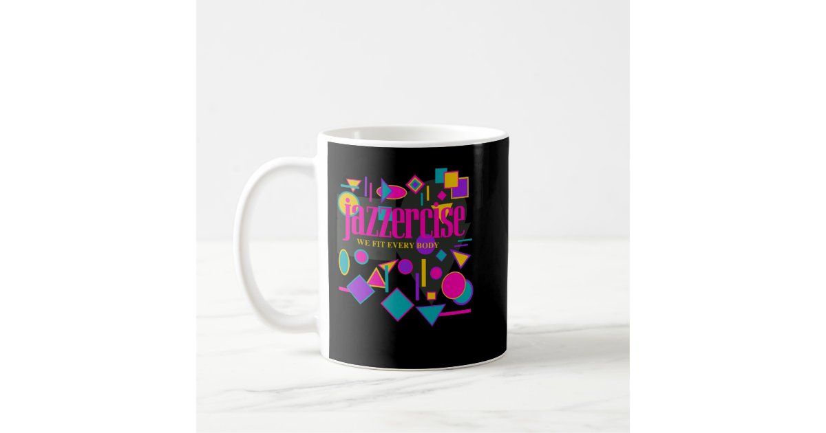 jazzercise retro vintage logo Classic T Shirt Coffee Mug | Zazzle