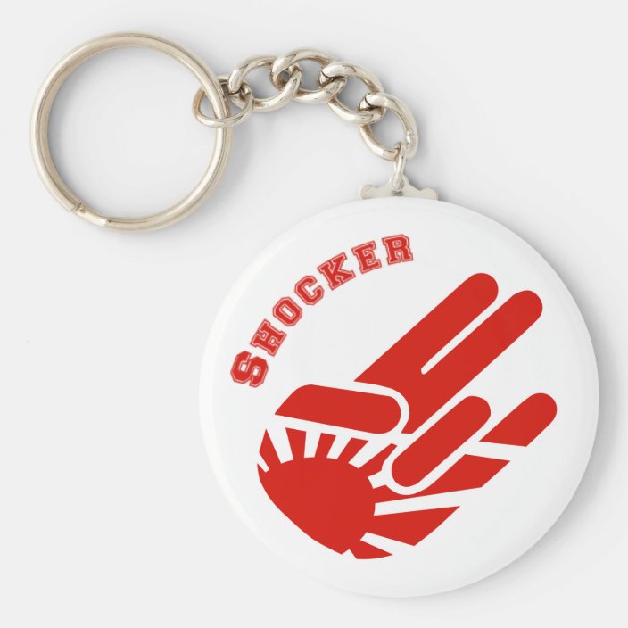 JDM Shocker Hand Gesture Keychain | Zazzle.com