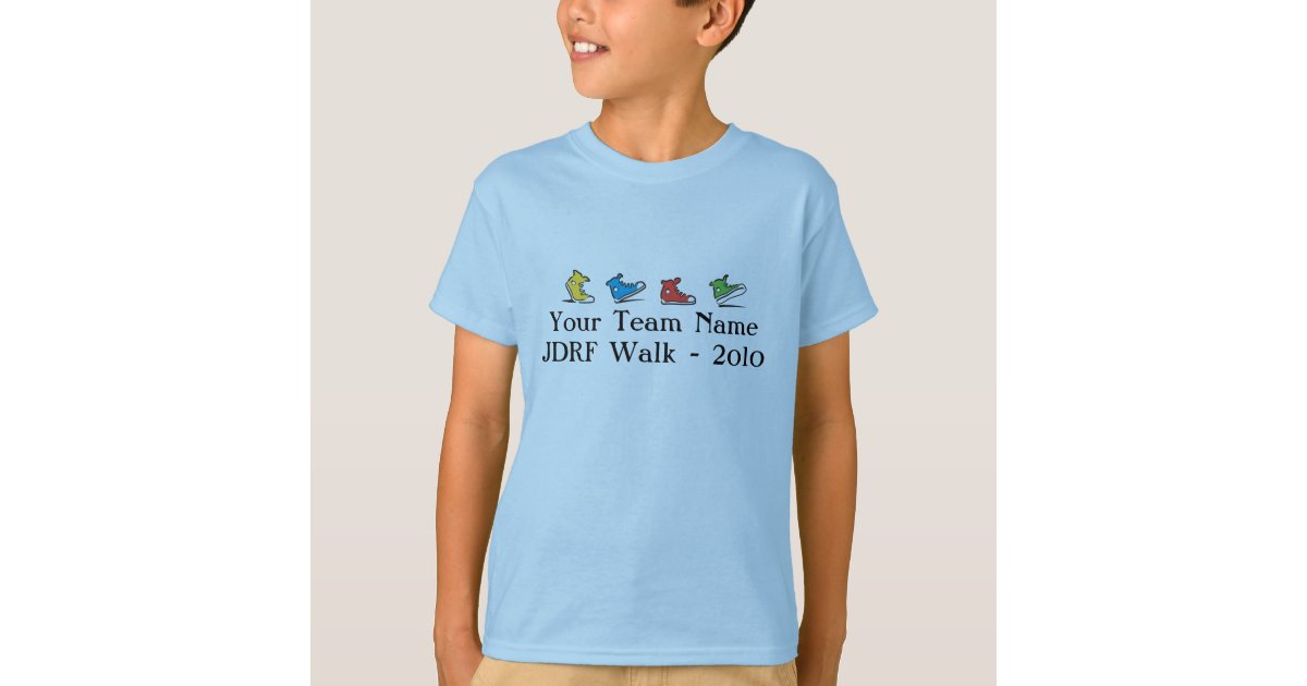 Jdrf Walk 2010 Customizable Shirt Youth Zazzle