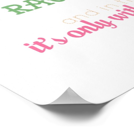 jealousy quote - from "wear sunscreen" song poster | Zazzle