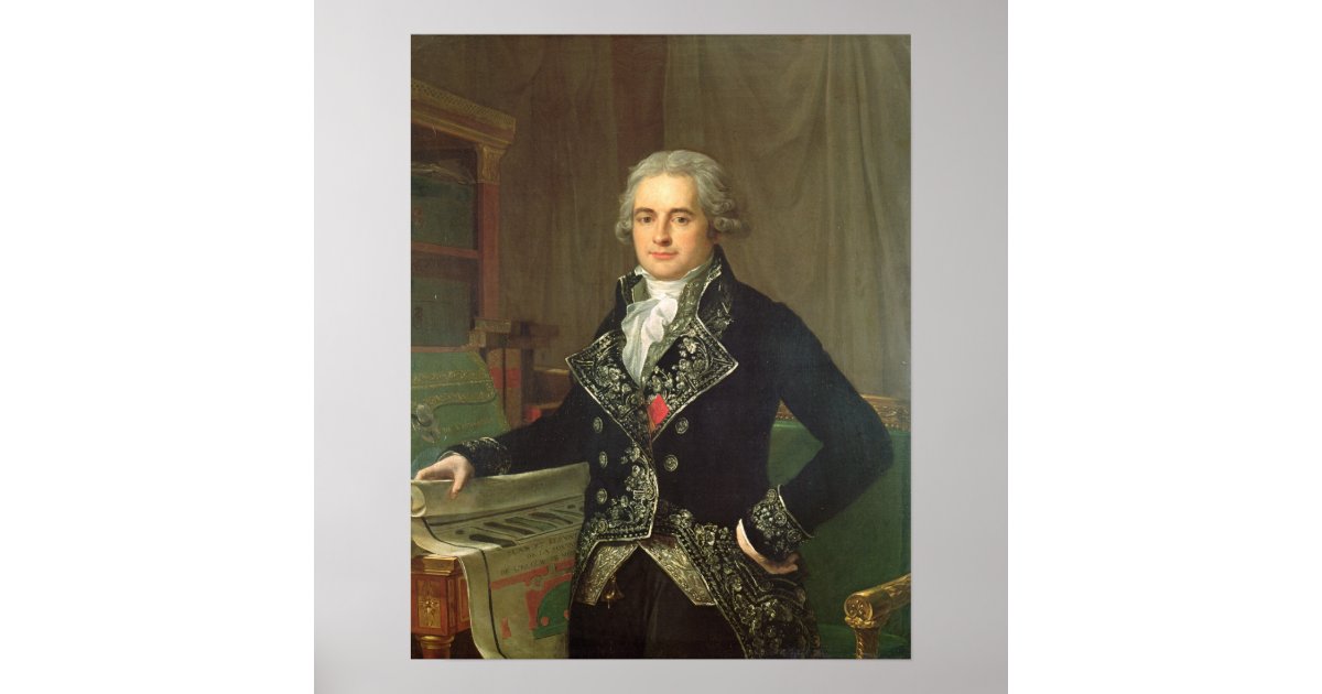 Jean Antoine Chaptal Earl of Chanteloupe Poster | Zazzle