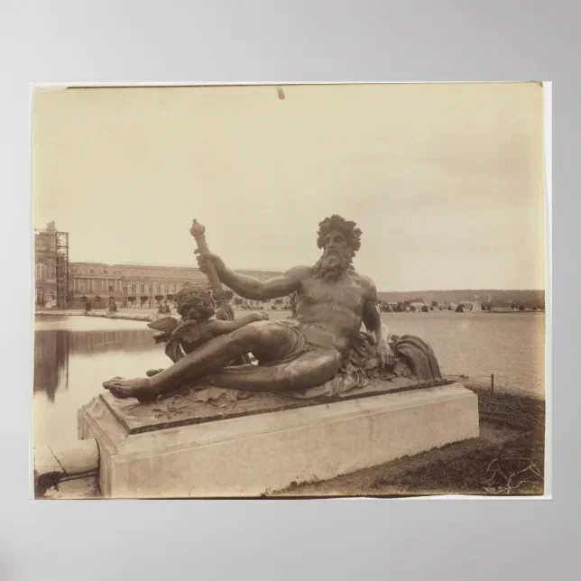 Jean-Eugène-Auguste Atget - Versailles Photograph Poster | Zazzle