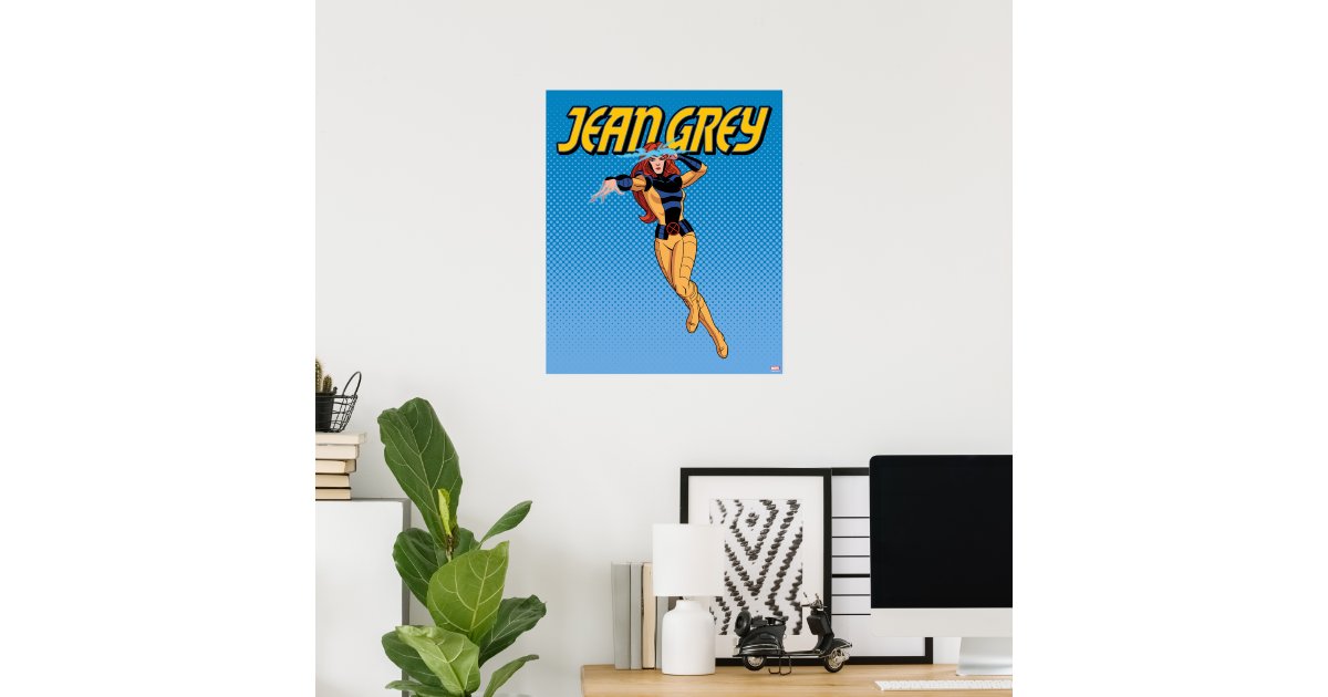 Jean Grey Character Pose Poster | Zazzle