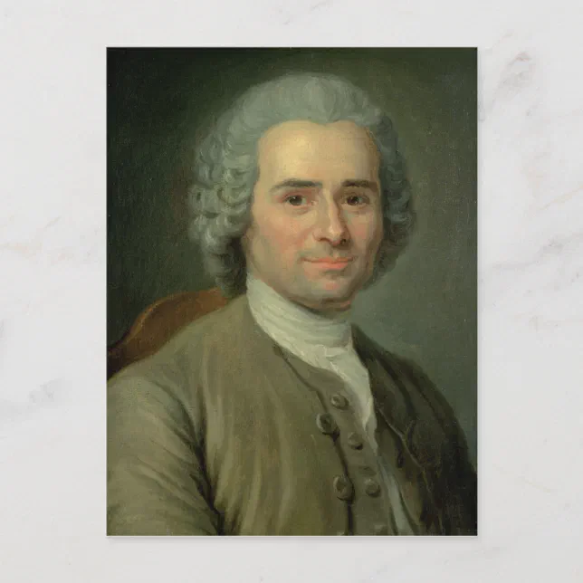 Jean-Jacques Rousseau Postcard | Zazzle
