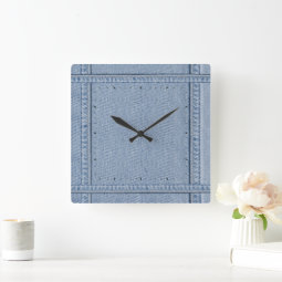 Jeans Clock | Zazzle