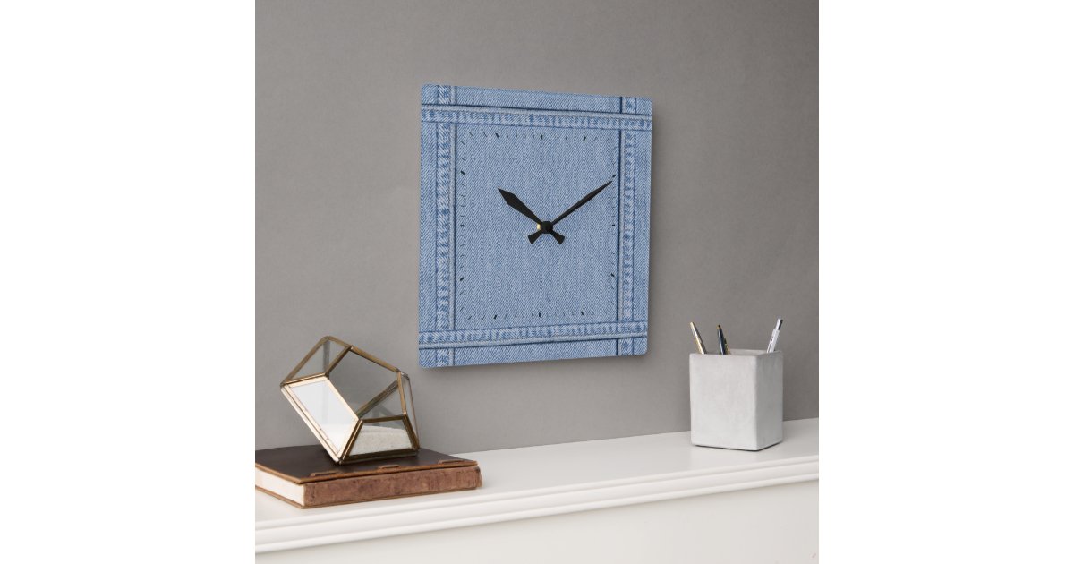 Jeans Clock | Zazzle