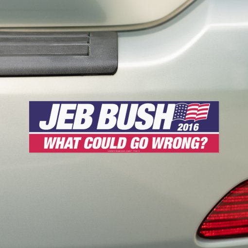 Jeb Bush 2016 Bumper Sticker | Zazzle