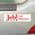 Jeb Bush for President 2016 bumper sticker | Zazzle