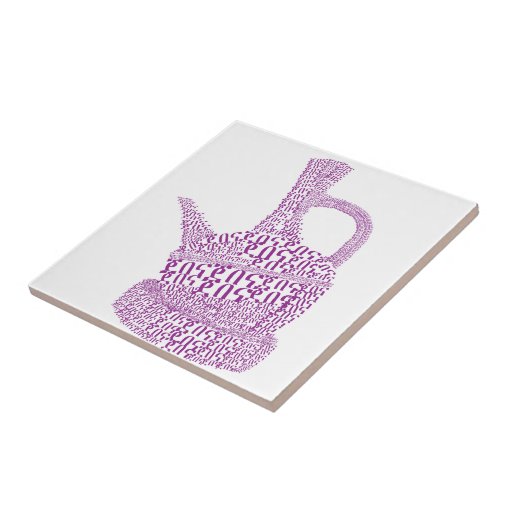 Jebena/ Ethiopian Coffee Ceramic Tile | Zazzle