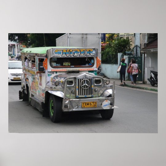 Jeepney Poster | Zazzle.com