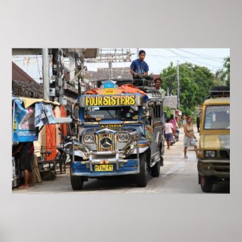Jeepney Poster | Zazzle