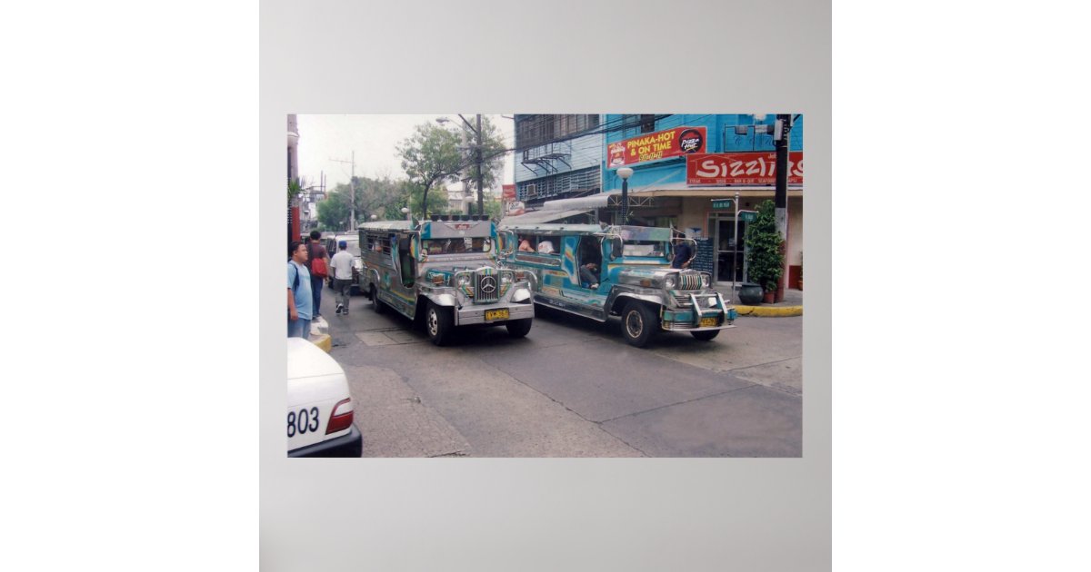 jeepneys poster | Zazzle