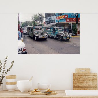 jeepneys poster | Zazzle