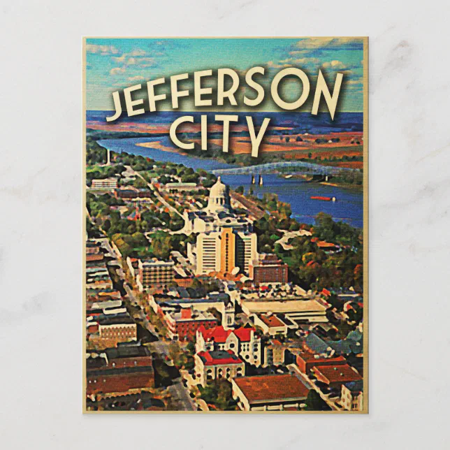 Jefferson City Missouri Postcard | Zazzle