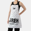 Jehovah Jireh Custom Christian Apron | Zazzle