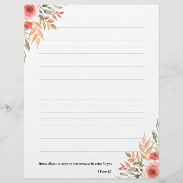 Jehovah witness JW Writing Letterhead | Zazzle