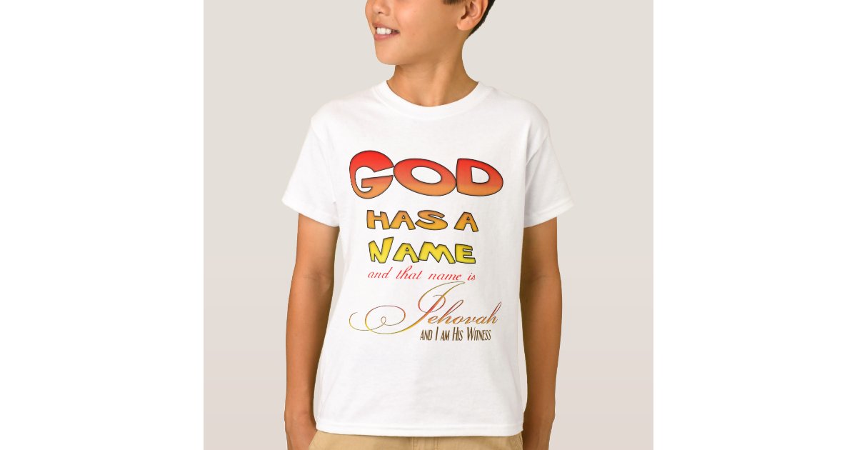 Jehovah's Witness T-Shirt | Zazzle