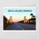 Jekyll Island Georgia Causeway Postcard | Zazzle