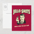 Jello Shots: Drink You Can't Spill Postcard | Zazzle